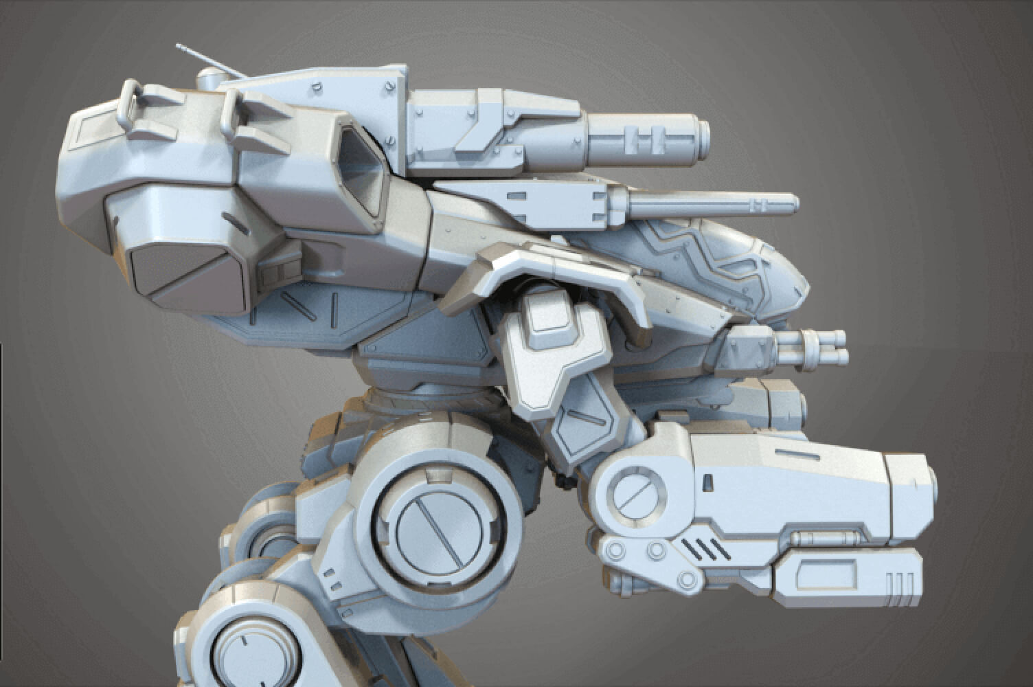 MWO BattleTech Marauder - 3D Model by goldenriveth02