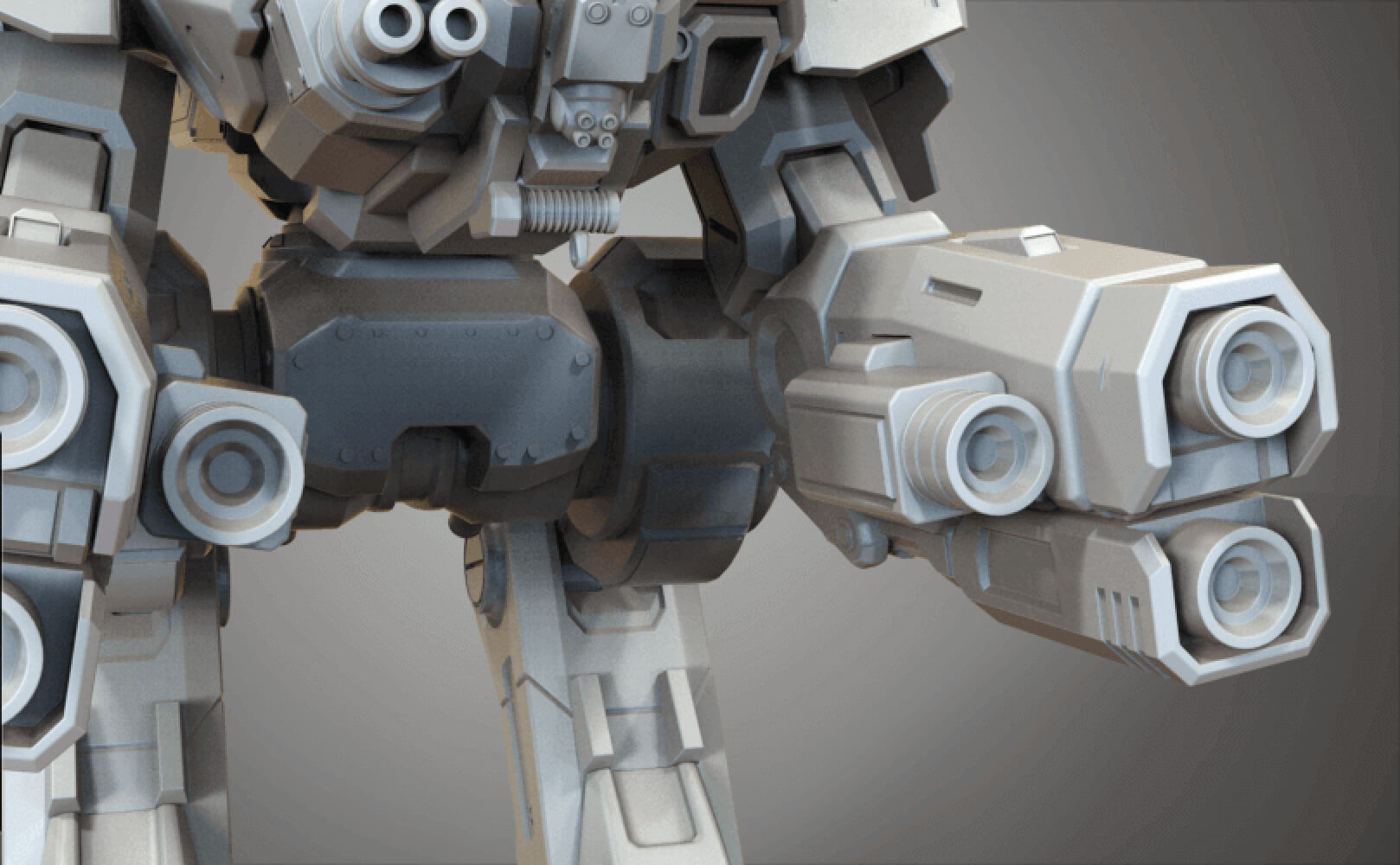 MWO BattleTech Marauder - 3D Model by goldenriveth02