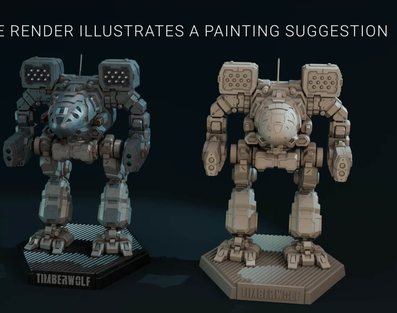 MWO Timberwolf - 3D Model by goldenriveth02