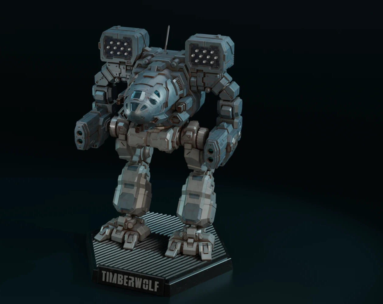 MWO Timberwolf - 3D Model by goldenriveth02