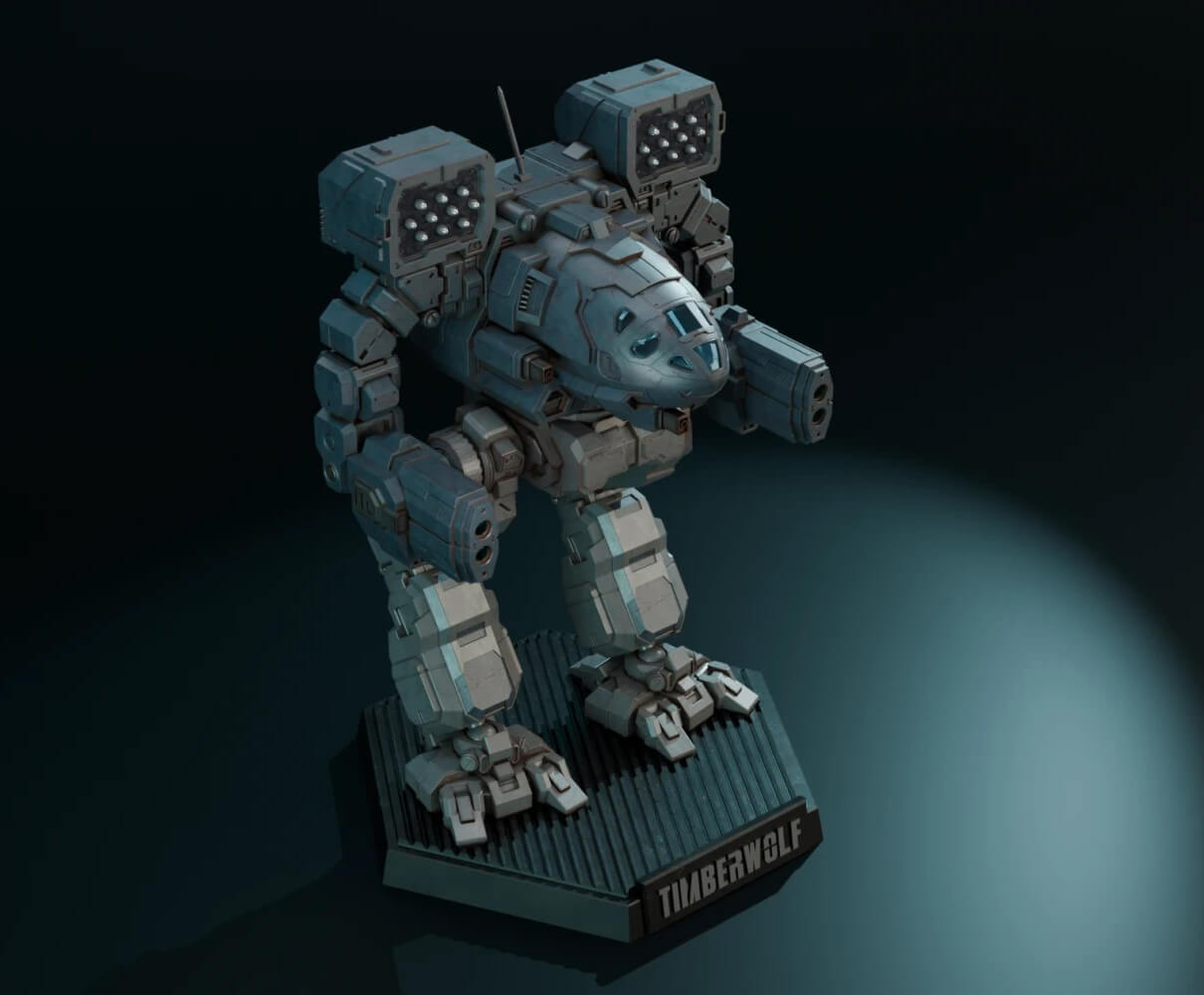 MWO Timberwolf - 3D Model by goldenriveth02