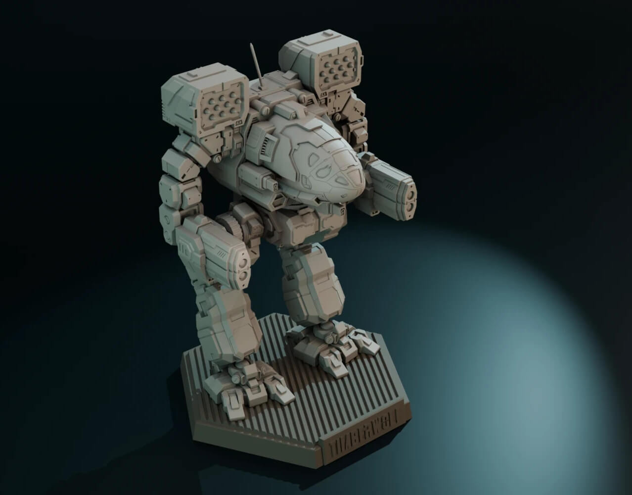 MWO Timberwolf - 3D Model by goldenriveth02