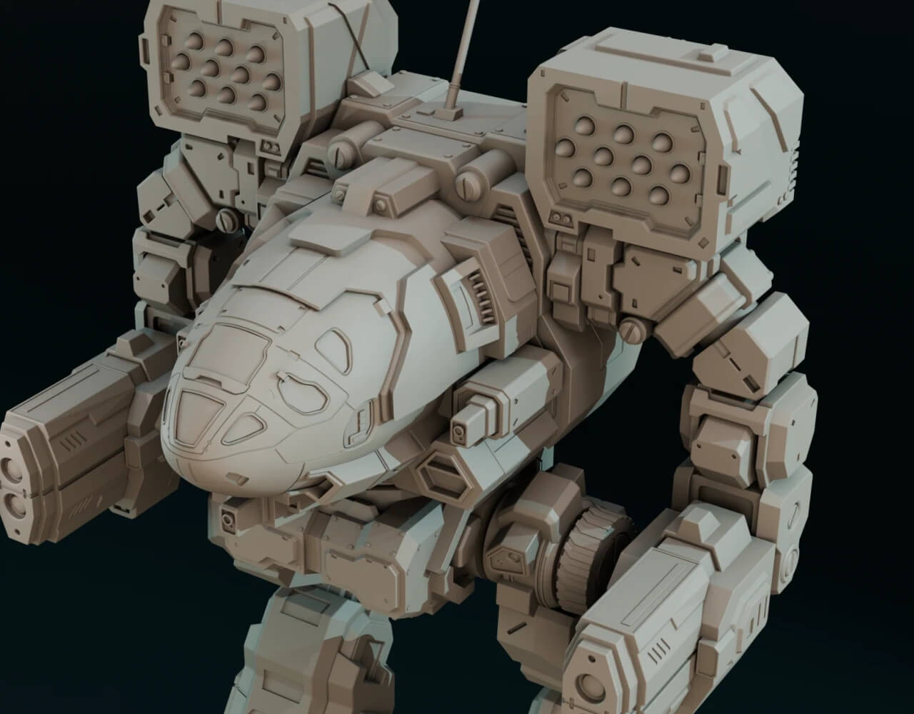 MWO Timberwolf - 3D Model by goldenriveth02