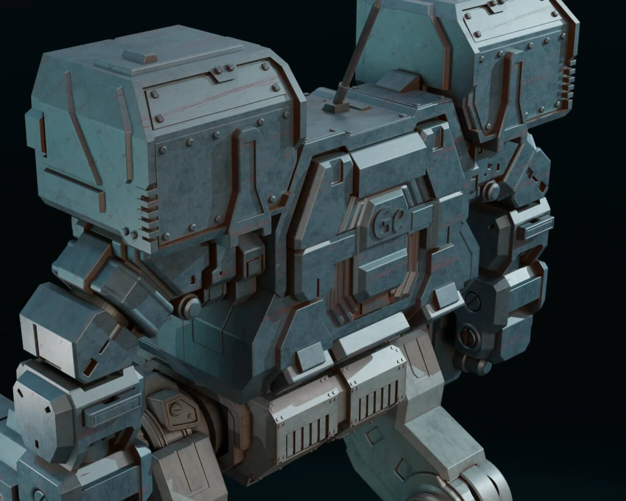 MWO Timberwolf - 3D Model by goldenriveth02