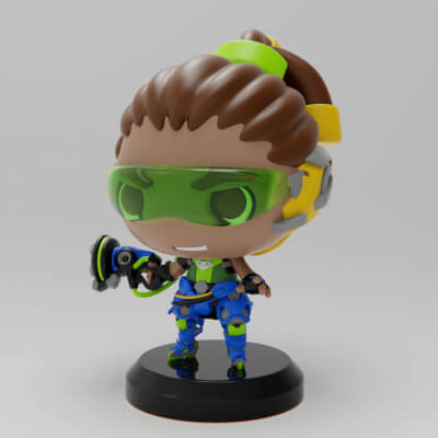 Overwatch Lucio - 3D Model by goldenriveth02