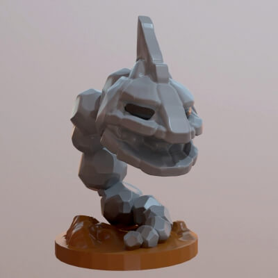 Pokémon Onix - 3D Model by goldenriveth02
