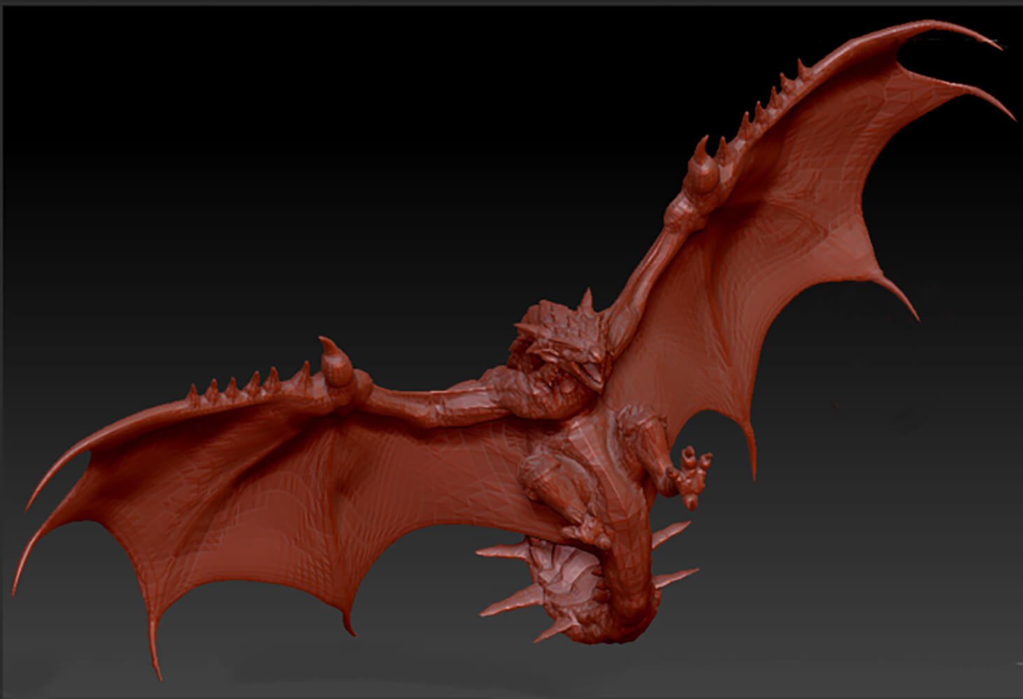 Rathalos Mejorado - 3D Model by goldenriveth02