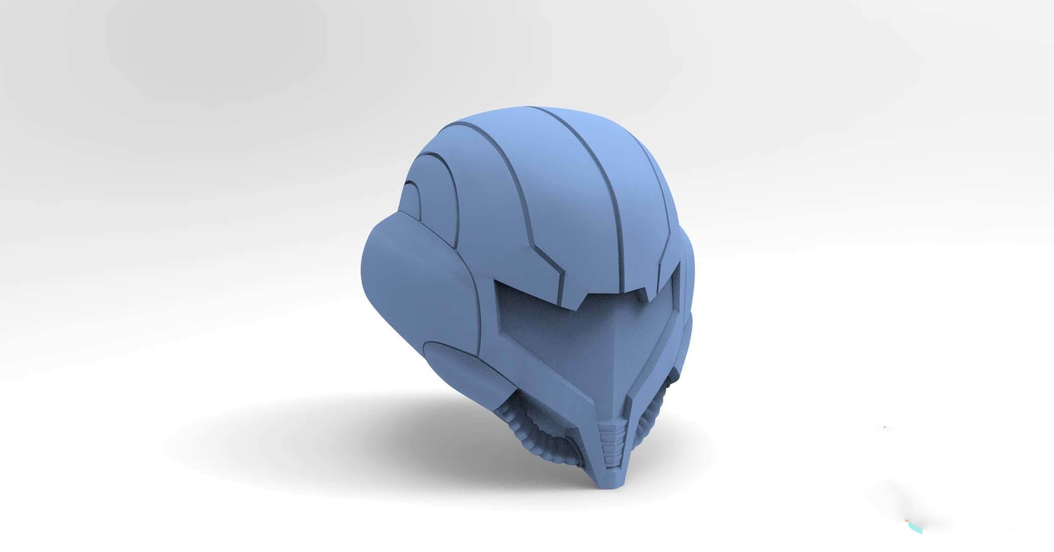 Samus Aran Helmet - 3D Model by goldenriveth02
