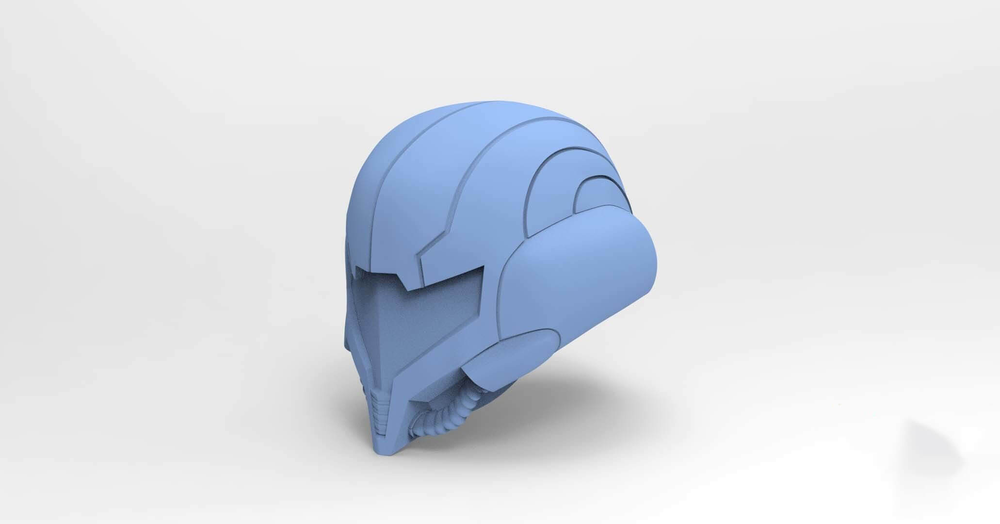 Samus Aran Helmet - 3D Model by goldenriveth02