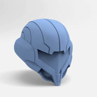 Samus Aran Helmet - 3D Model by goldenriveth02