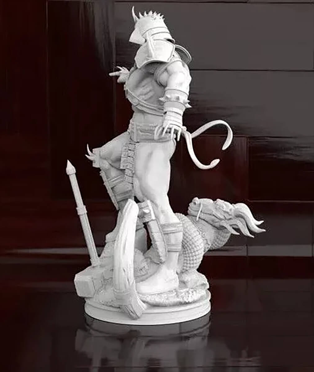 Shao Kahn 3D Model by goldenriveth02