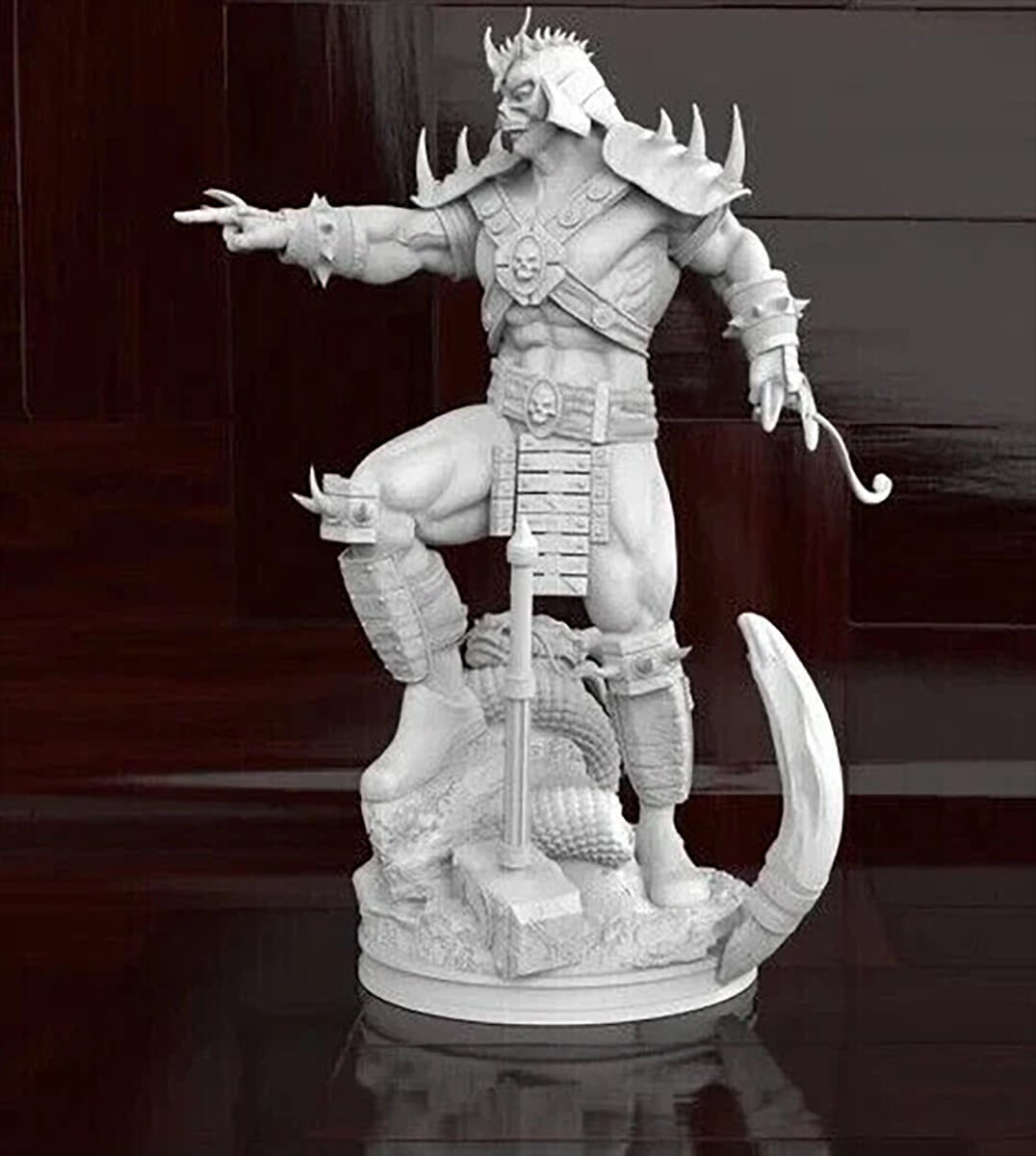 Shao Kahn 3D Model by goldenriveth02