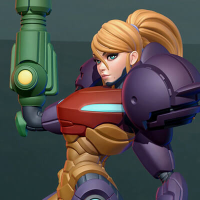 Varia Suit Samus Aran - 3D Model by goldenriveth02