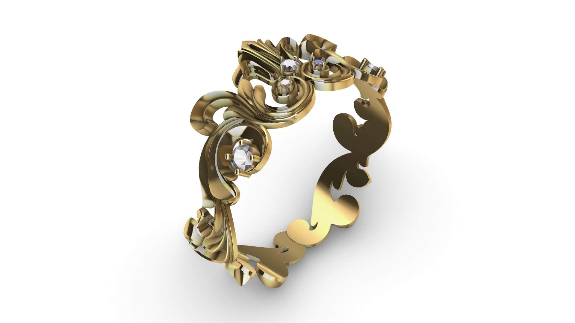 Ring Pattern - 3D Model by Goldman
