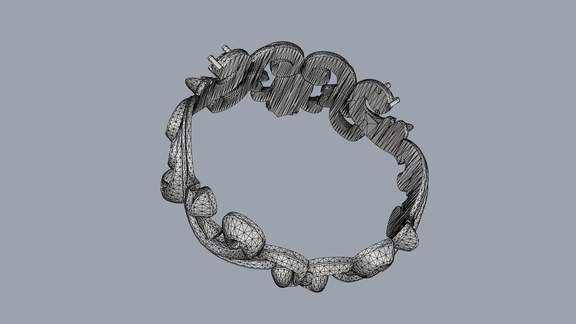 Ring Pattern - 3D Model by Goldman
