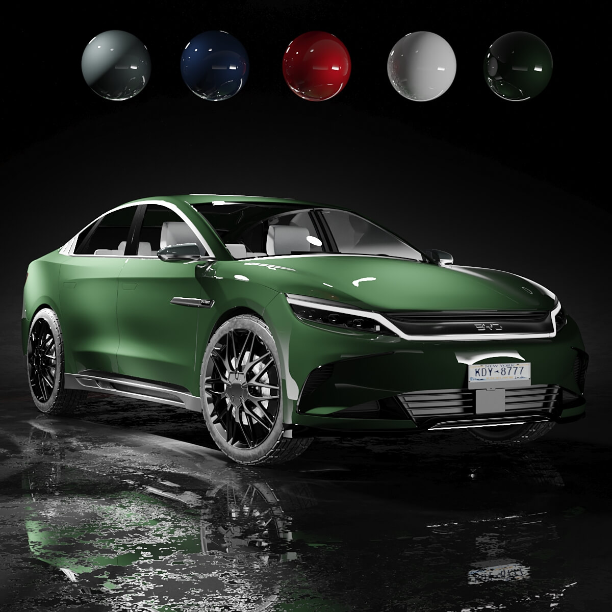 BYD Han 2024 - 3D Model by goldtravel