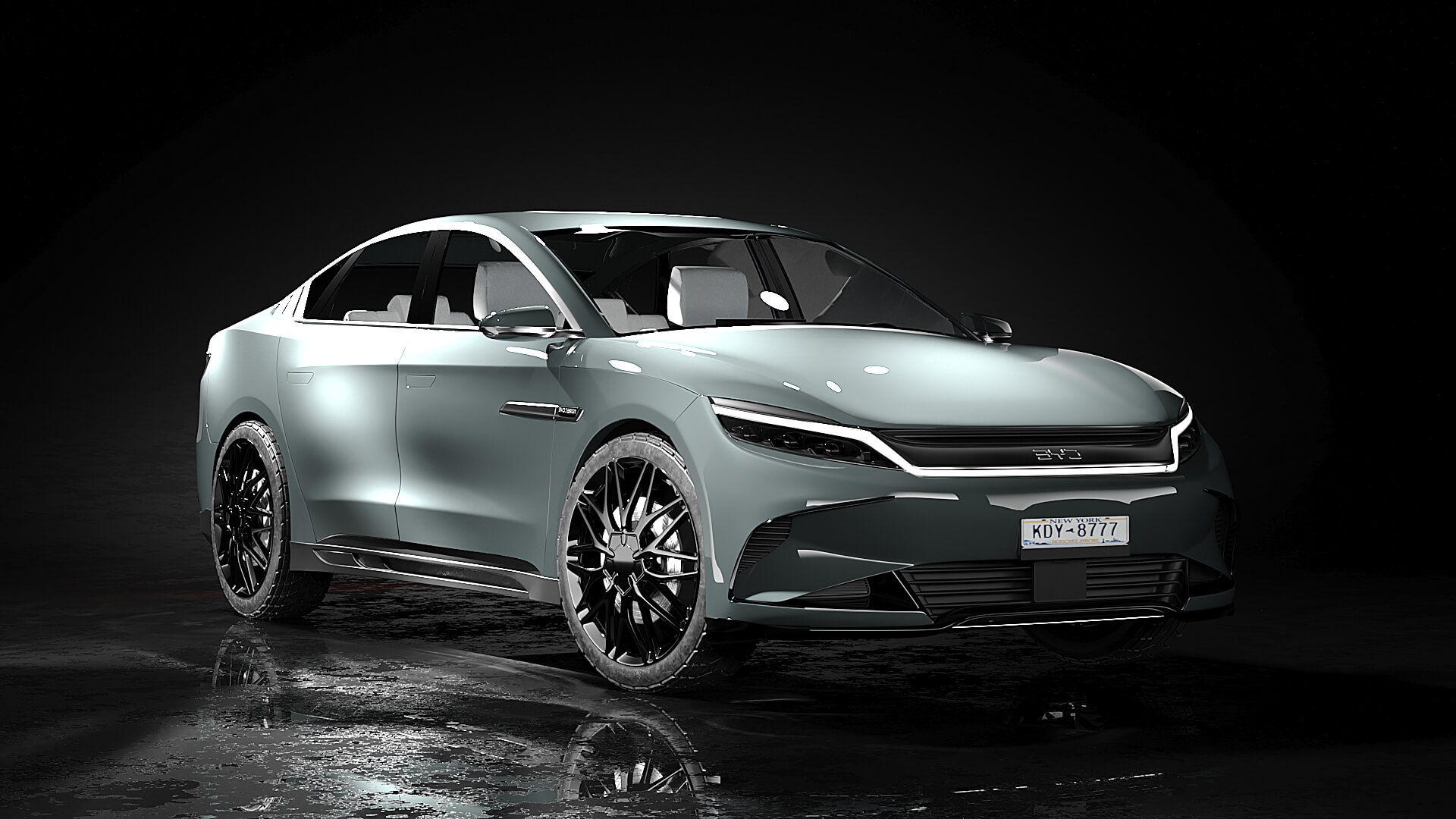 BYD Han 2024 - 3D Model by goldtravel