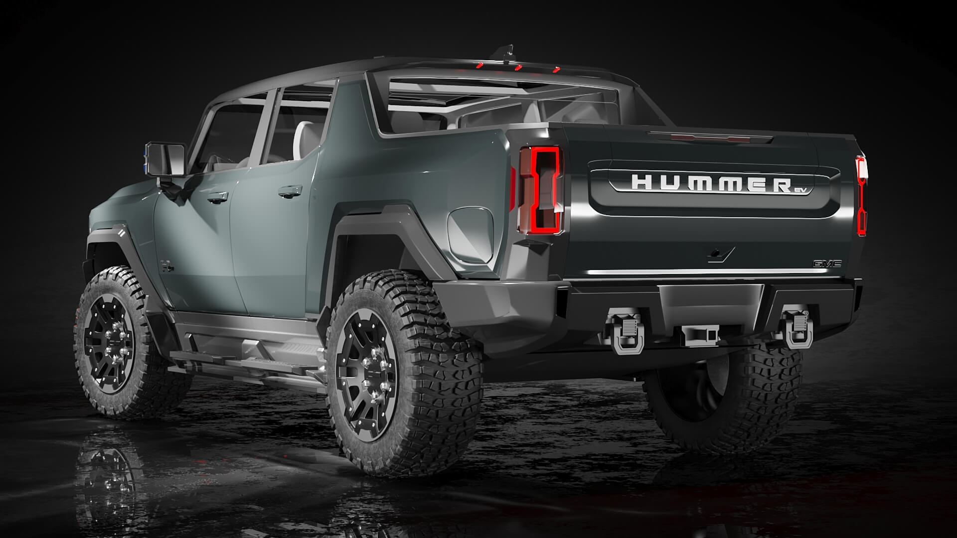 GMC Hummer EV 2024 - 3D Model by goldtravel