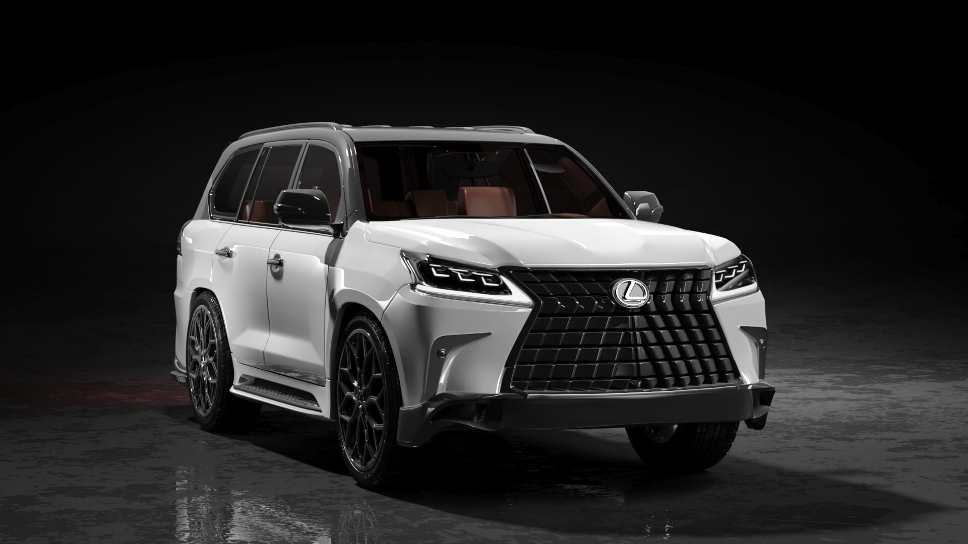 Lexus LX 570 - 3D Model by goldtravel