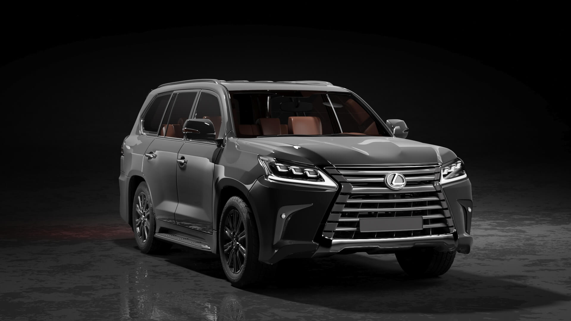 Lexus LX 570 - 3D Model by goldtravel