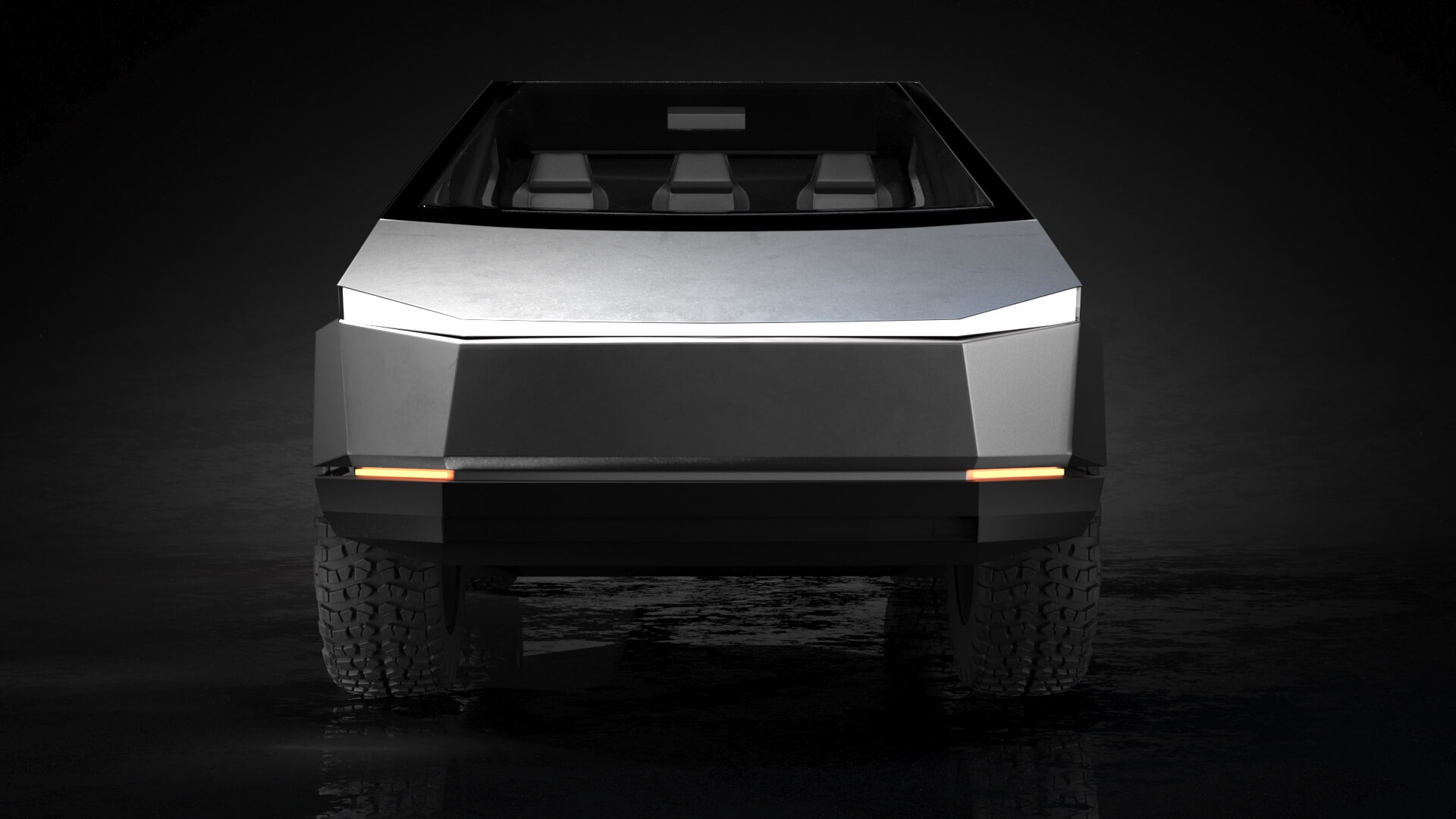 Tesla Cybertruck - 3D Model by goldtravel