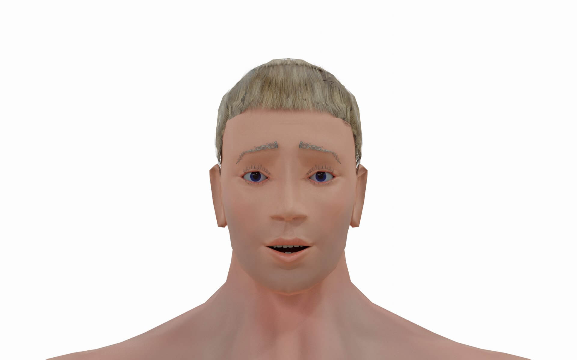 Base Man - 3D Model by Gomenyuk