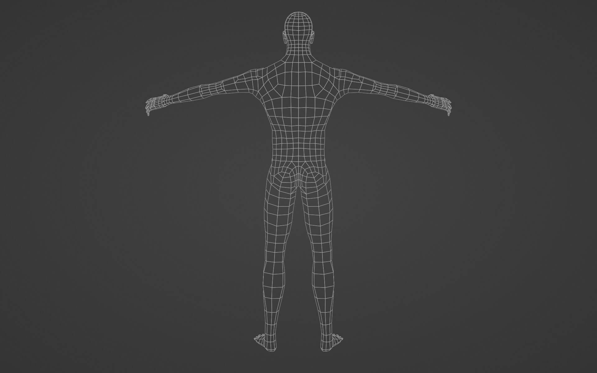 Base Man - 3D Model by Gomenyuk