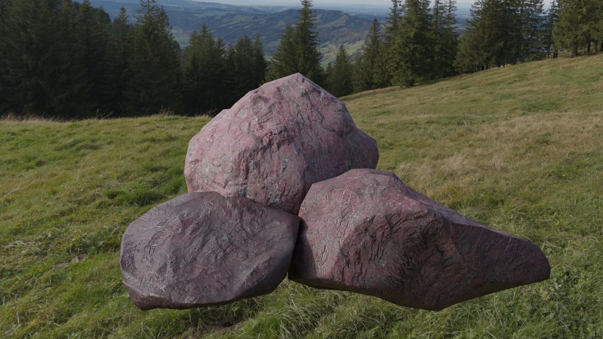 Stone Realistic - 3D Model by Gomenyuk