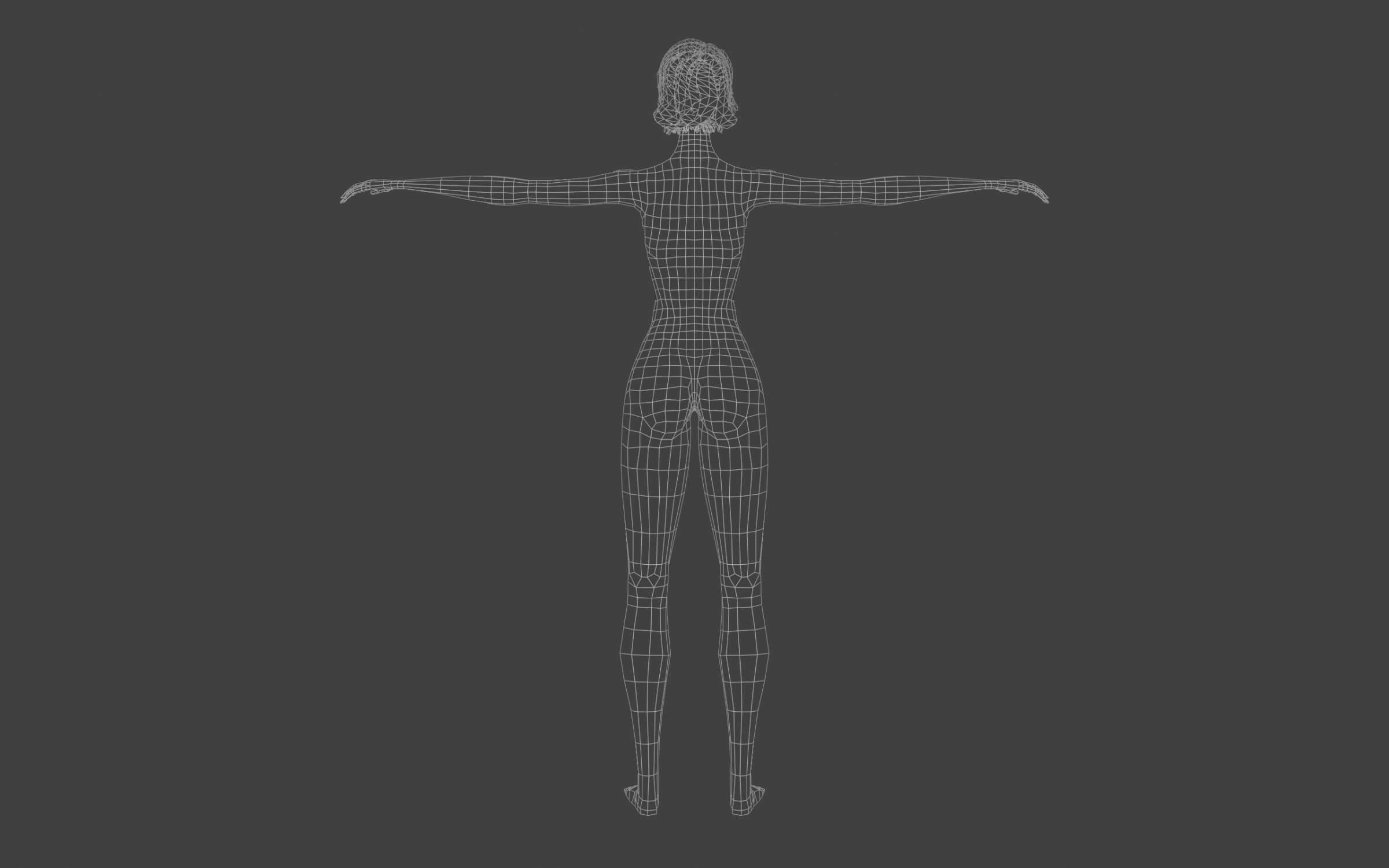 Stylized Girl - 3D Model by Gomenyuk
