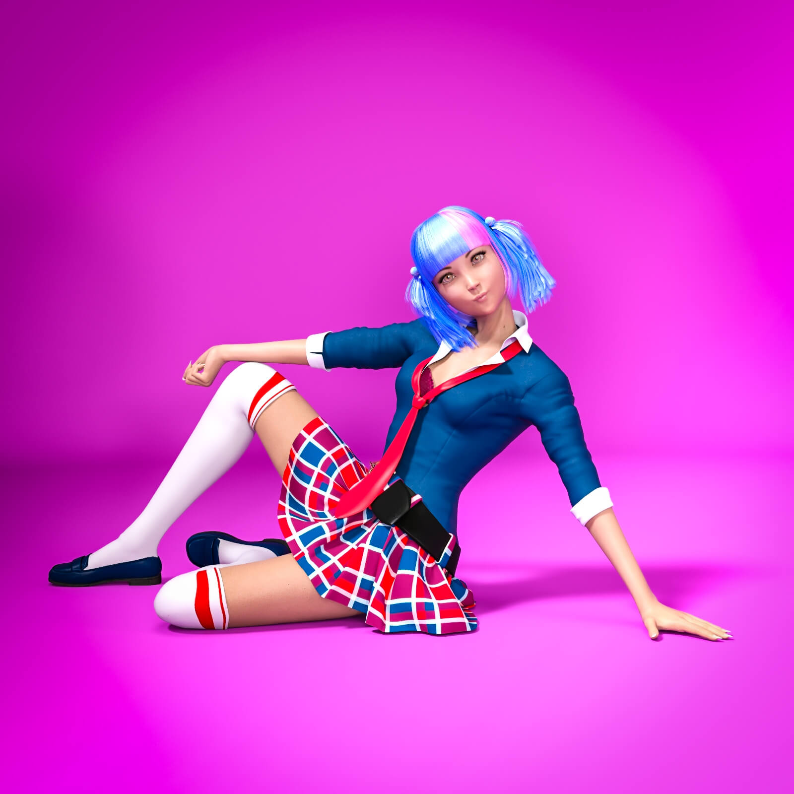 GArt Anime Style Poses for G3F and G8F - Daz Content by gonzalesart