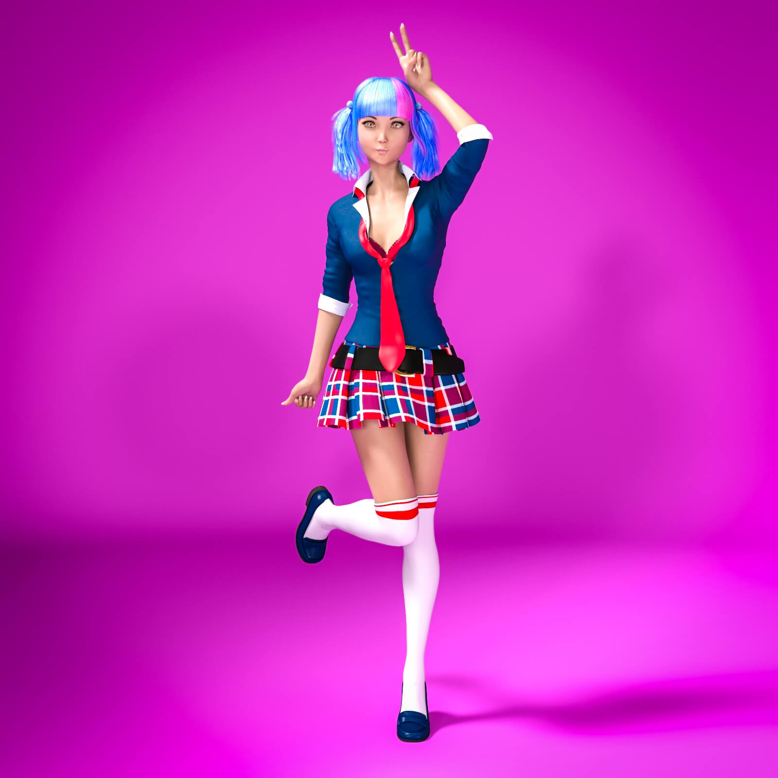 GArt Anime Style Poses for G3F and G8F - Daz Content by gonzalesart