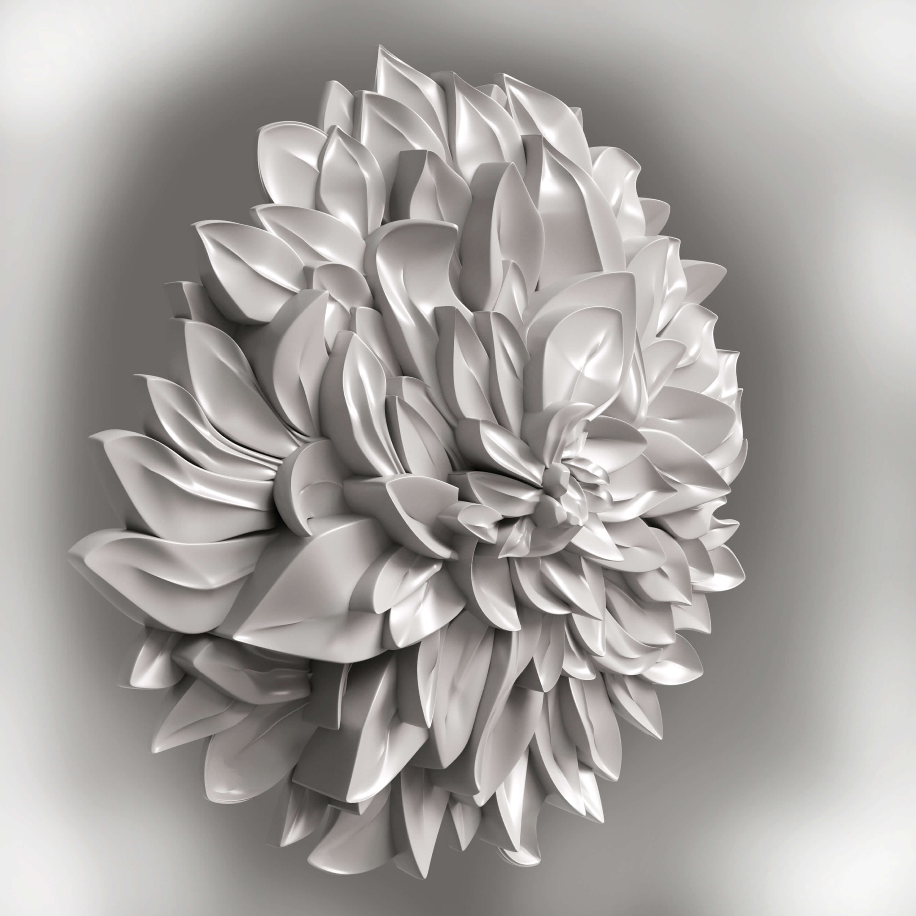 Flower for CNC Router - 3D Model by GoodWood