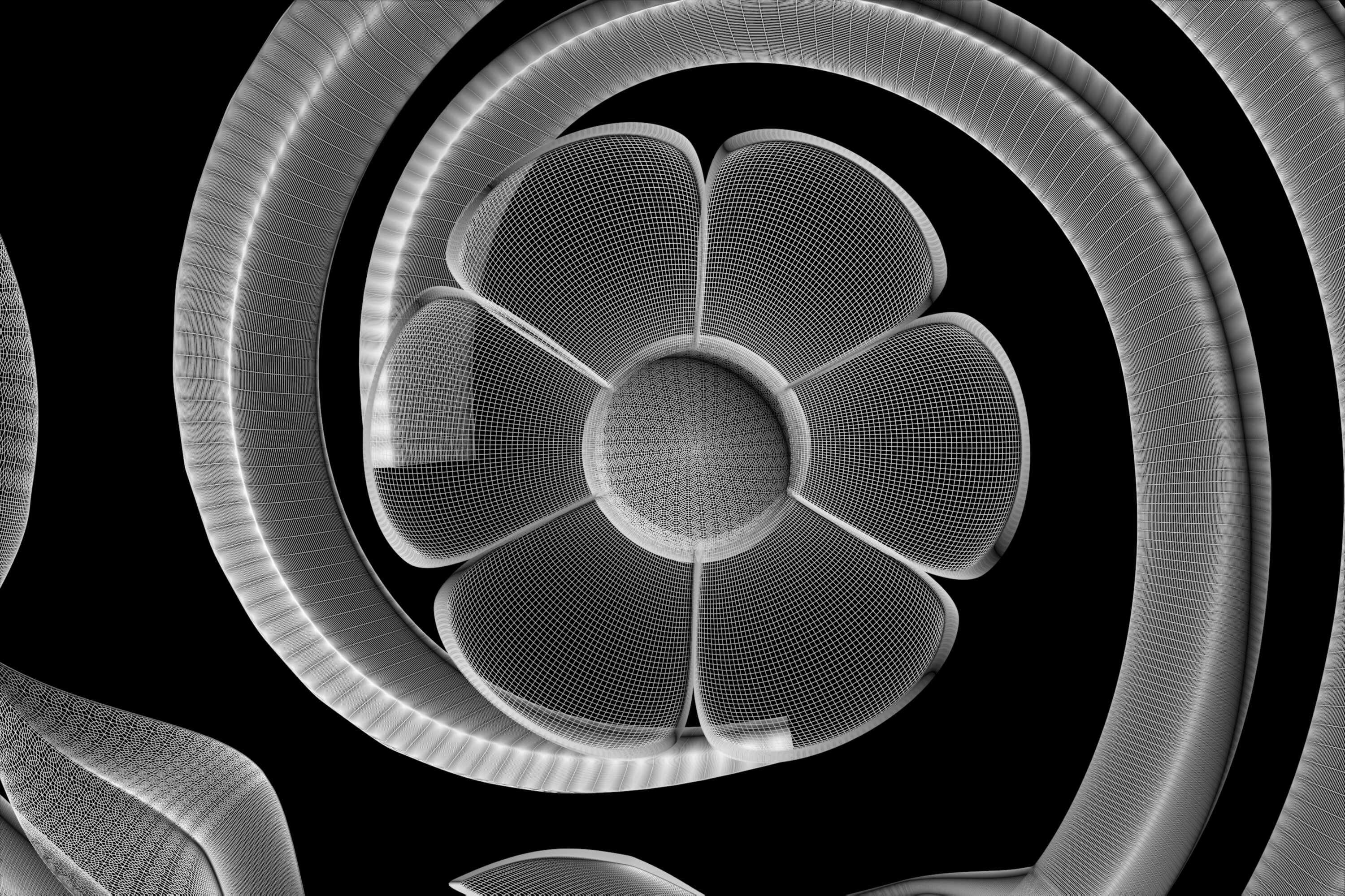 Grape Leaf Decor for CNC Router - 3D Model by GoodWood