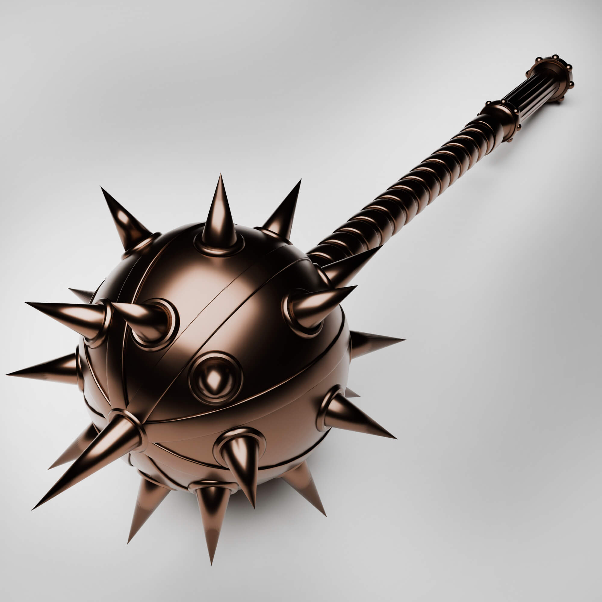 Mace Model for 3D Printing and CNC Machines by GoodWood