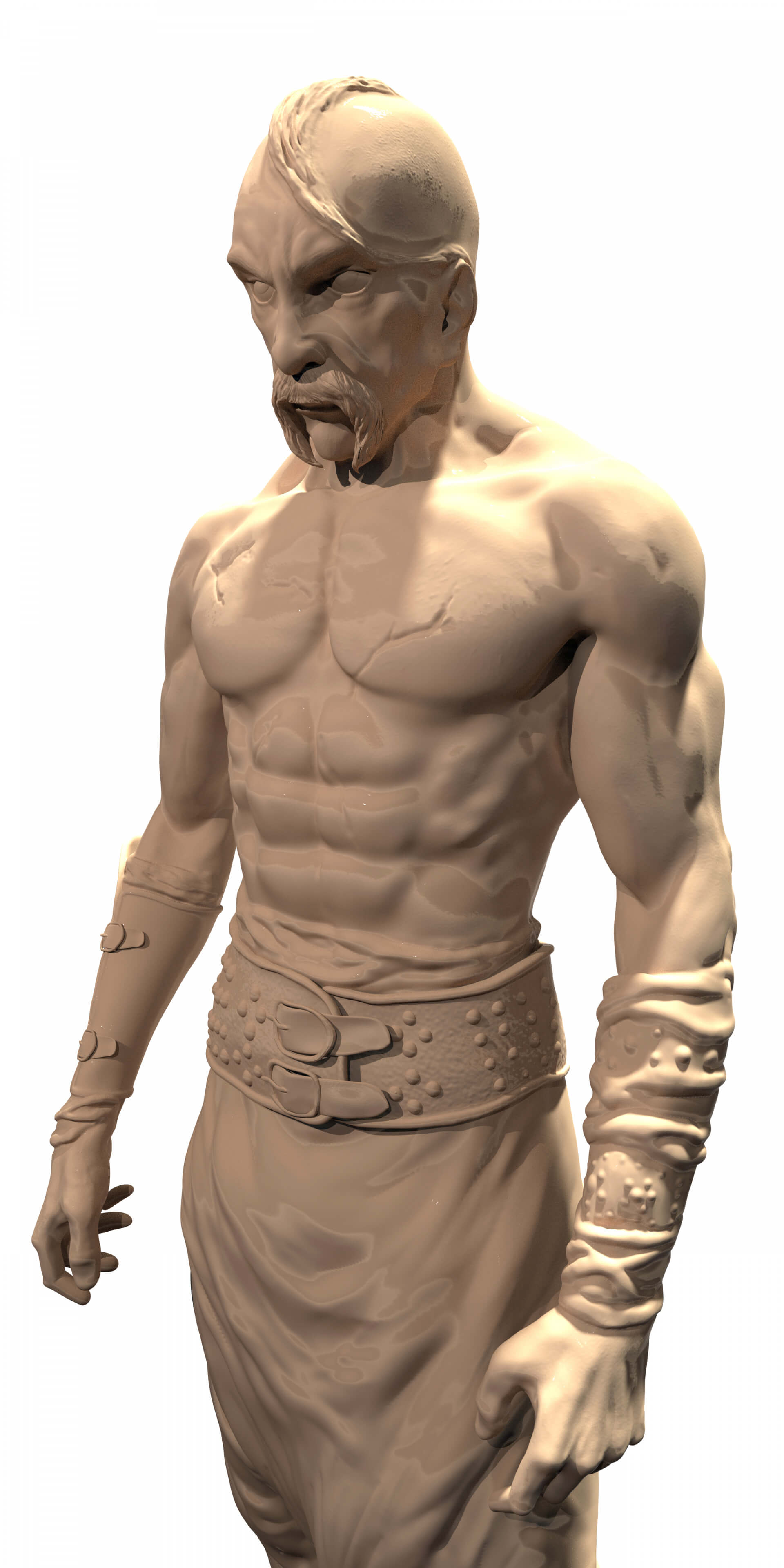 Cossack Model for CNC Machine and 3D Printing in Stl Format by GoodWood