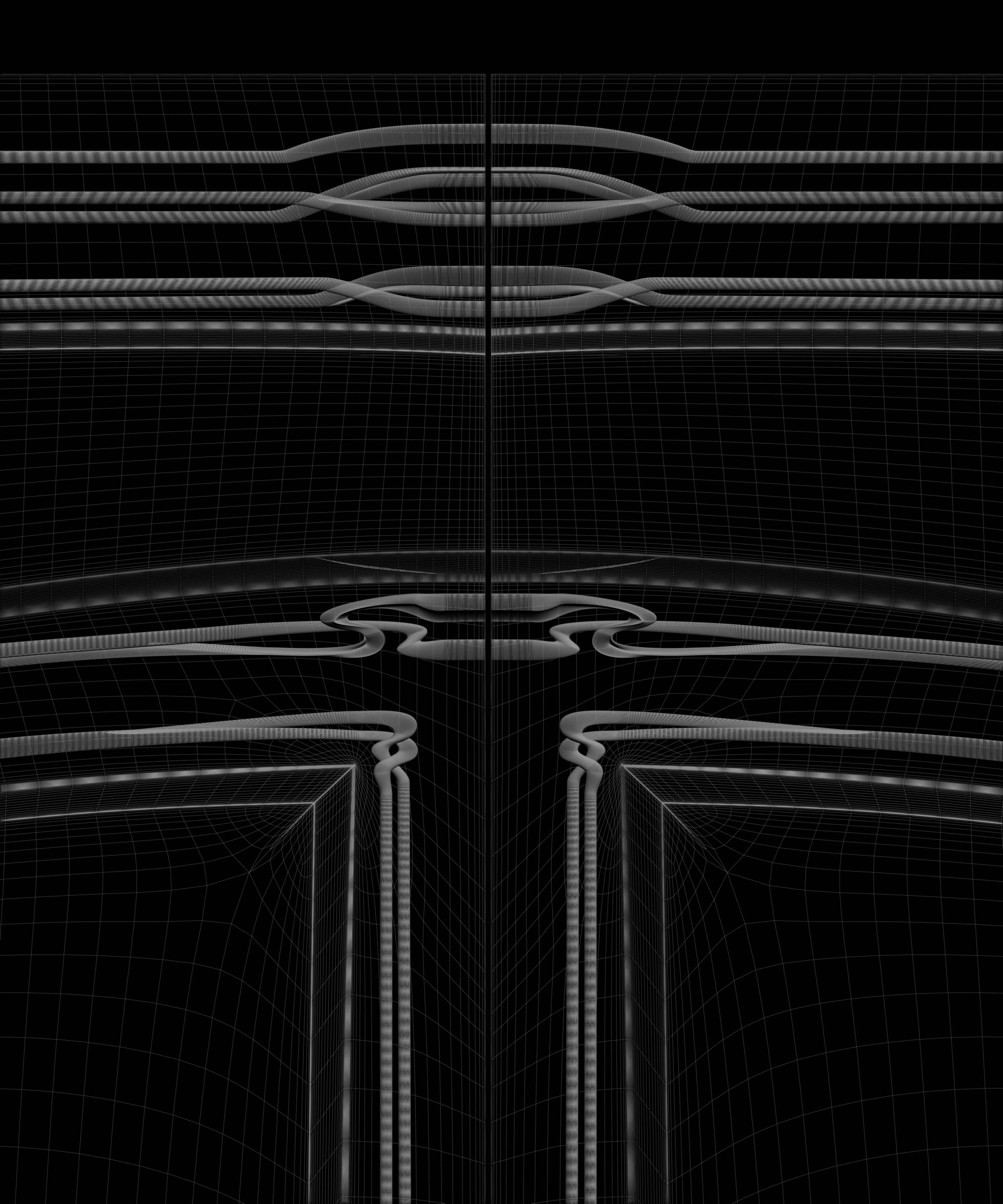 Doors With Curls, Flowers and Leaves for CNC Machine - 3D Model by GoodWood