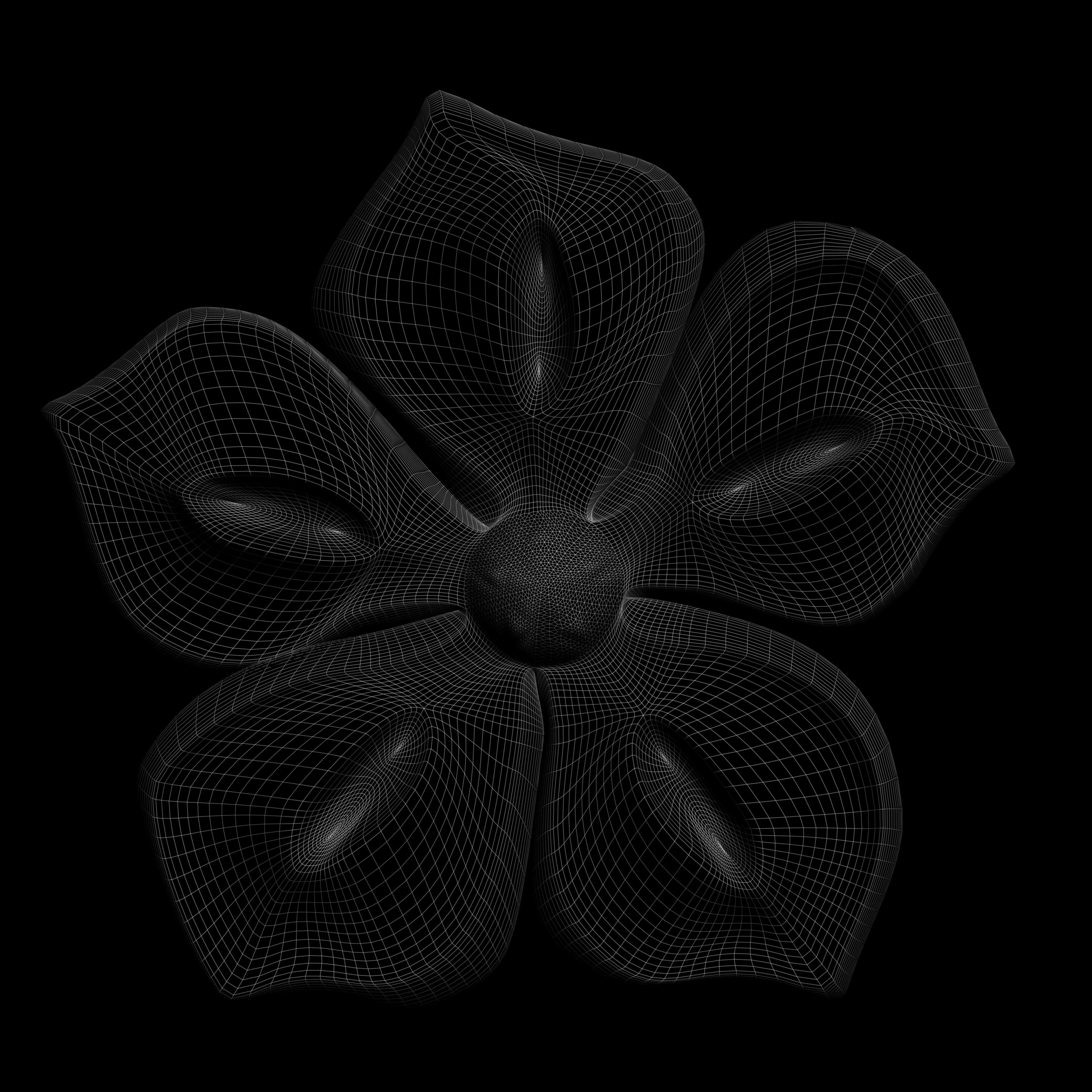Flower for CNC Router - Free 3D Model by GoodWood