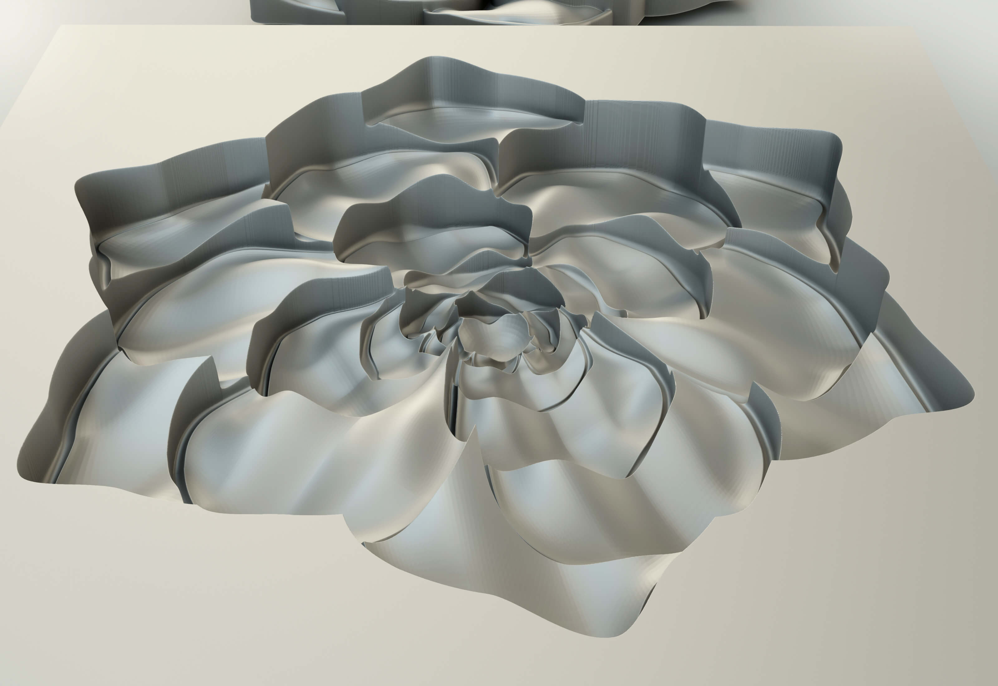 Flower - Silicone Mold for 3D Printer in Stl Format by GoodWood