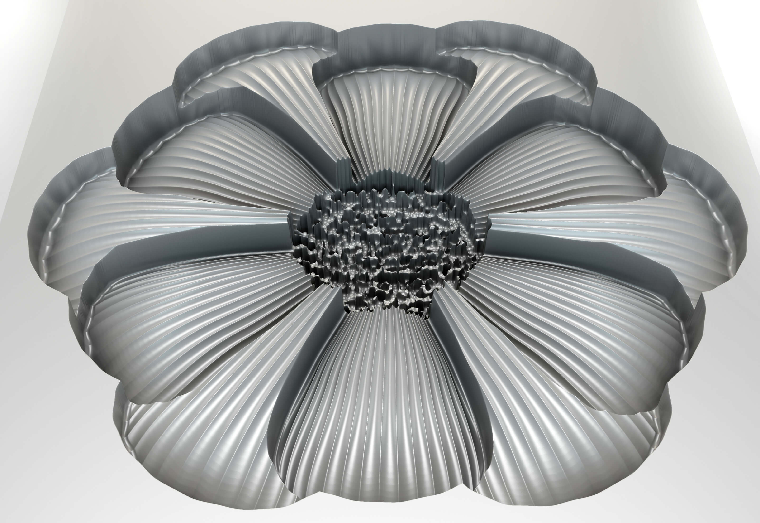 Flower - Silicone Mold for 3D Printer in Stl Format by GoodWood