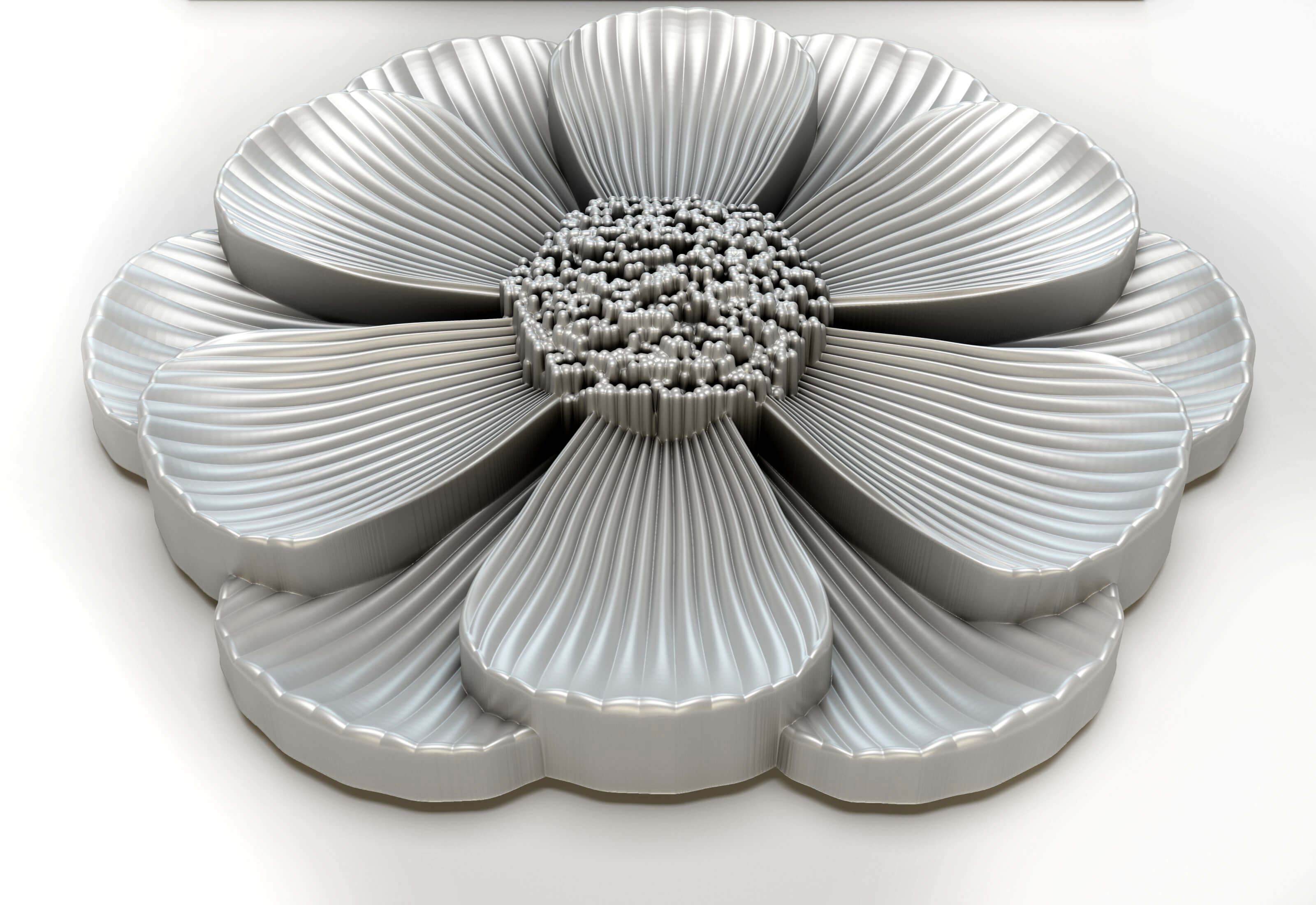 Flower - Silicone Mold for 3D Printer in Stl Format by GoodWood