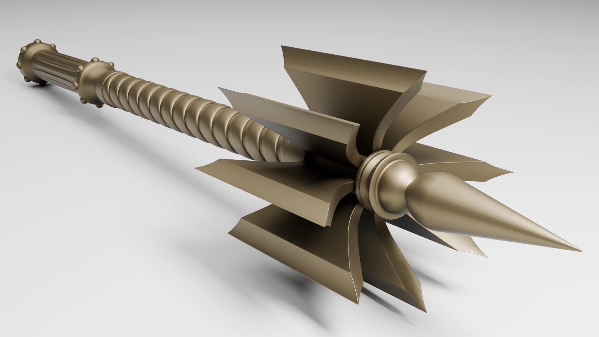 Mace Ax for 3D Printing and CNC Machines by GoodWood