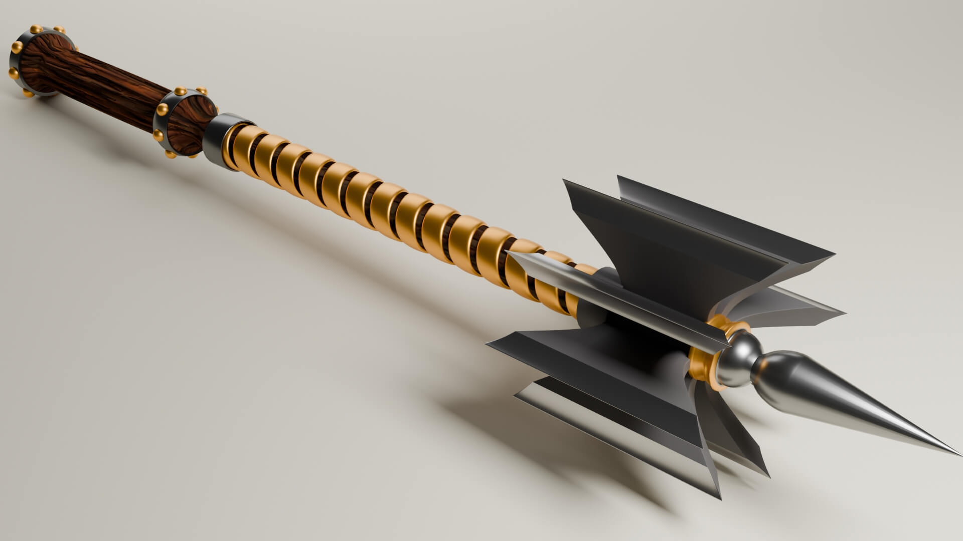 Mace Axe - 3D Model by GoodWood