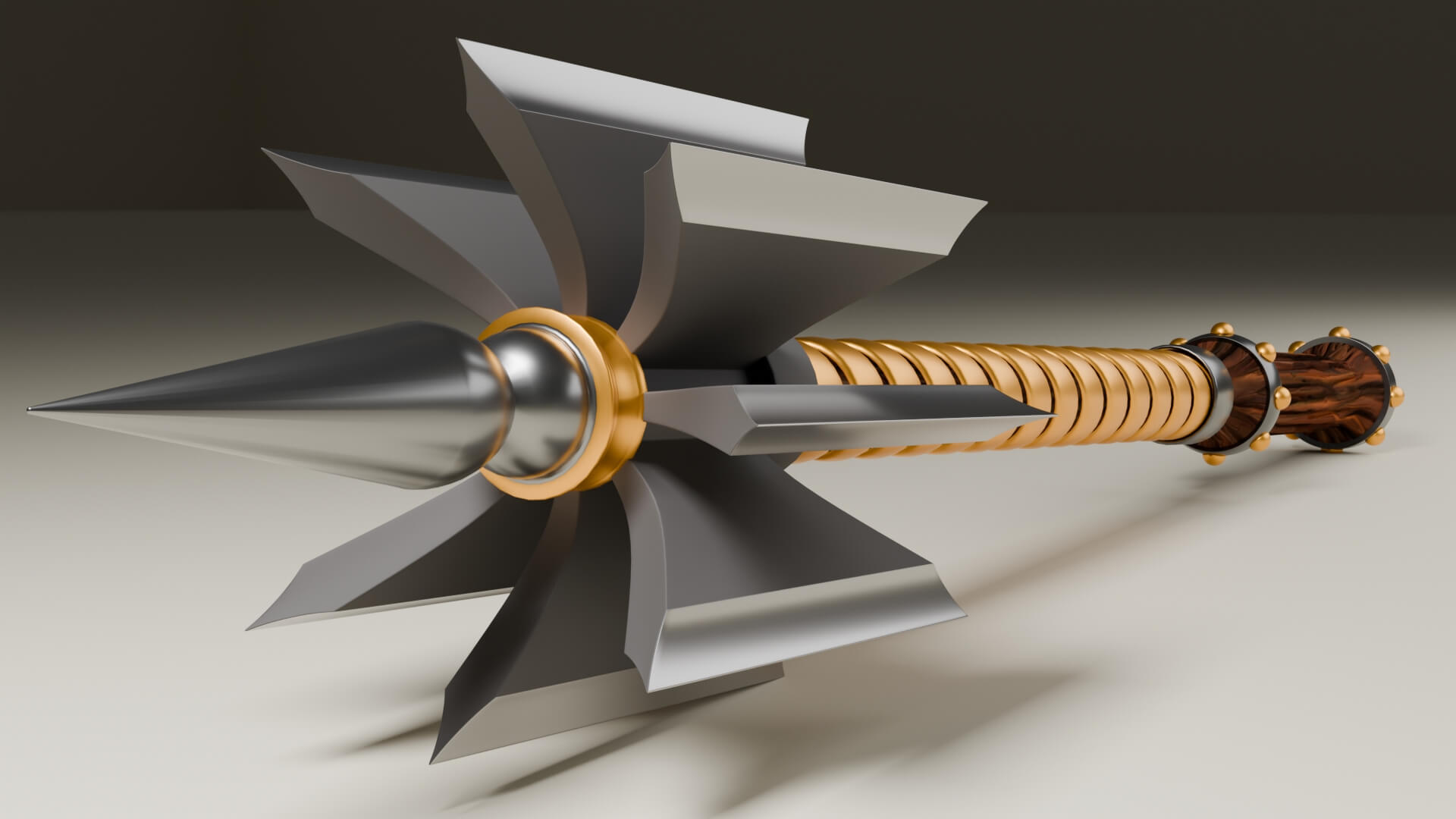 Mace Axe - 3D Model by GoodWood