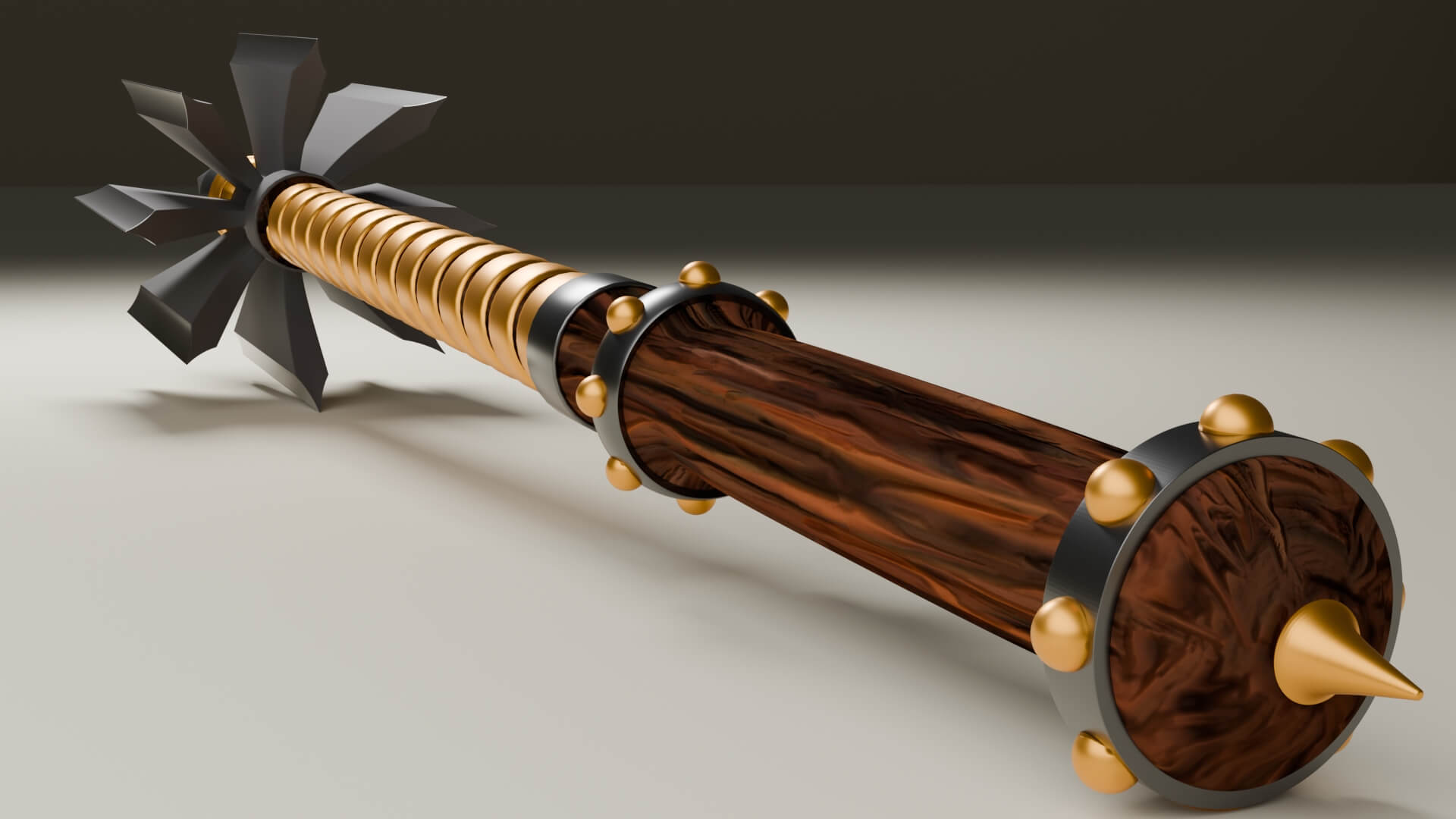 Mace Axe - 3D Model by GoodWood