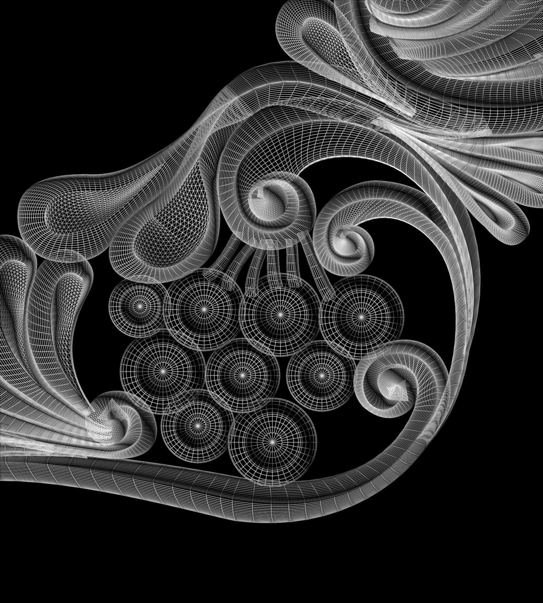 Photo Frame or Mirror for CNC Router - 3D Model by GoodWood