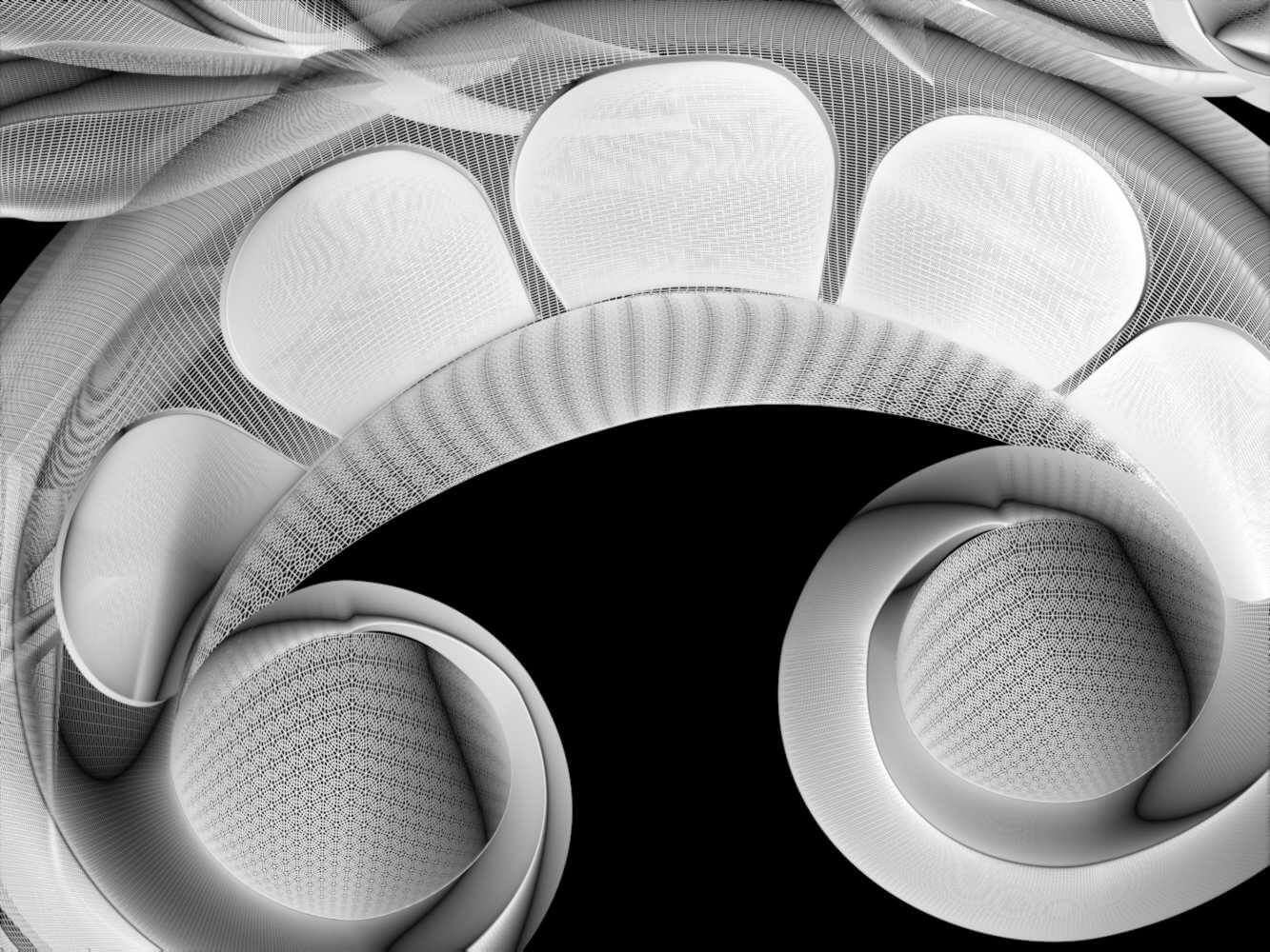 Wall Molding Plinth Cutout Decor for CNC - 3D Model by GoodWood