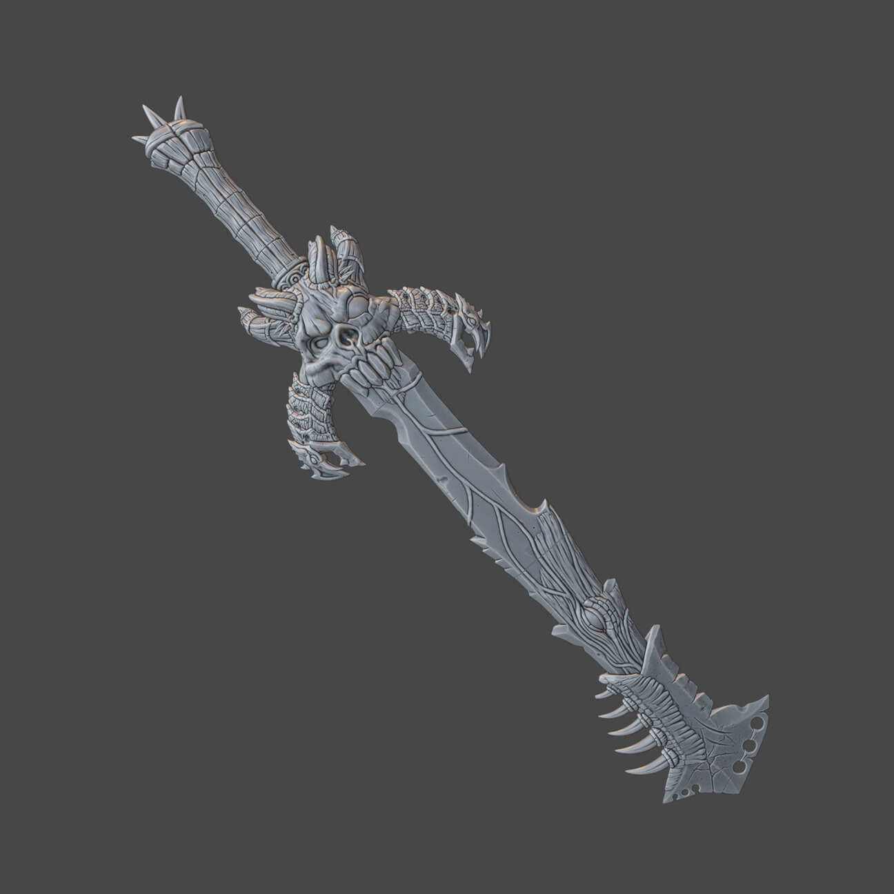 Sword of Evil - 3D Model by goragent
