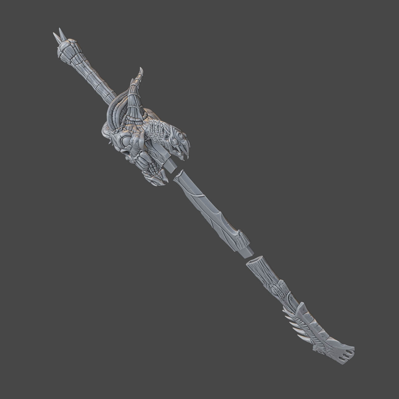 Sword of Evil - 3D Model by goragent