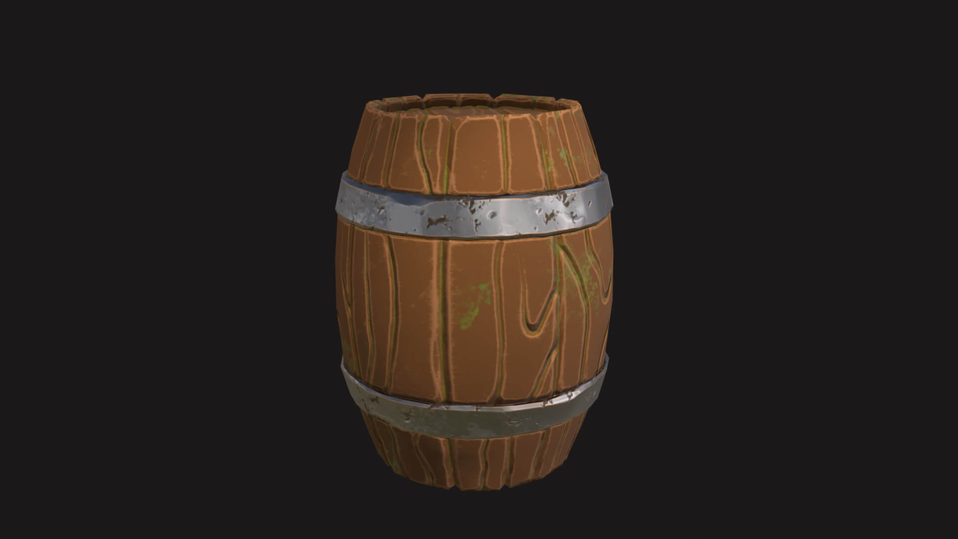 Gunpowder Barrel - 3D Model by goragent
