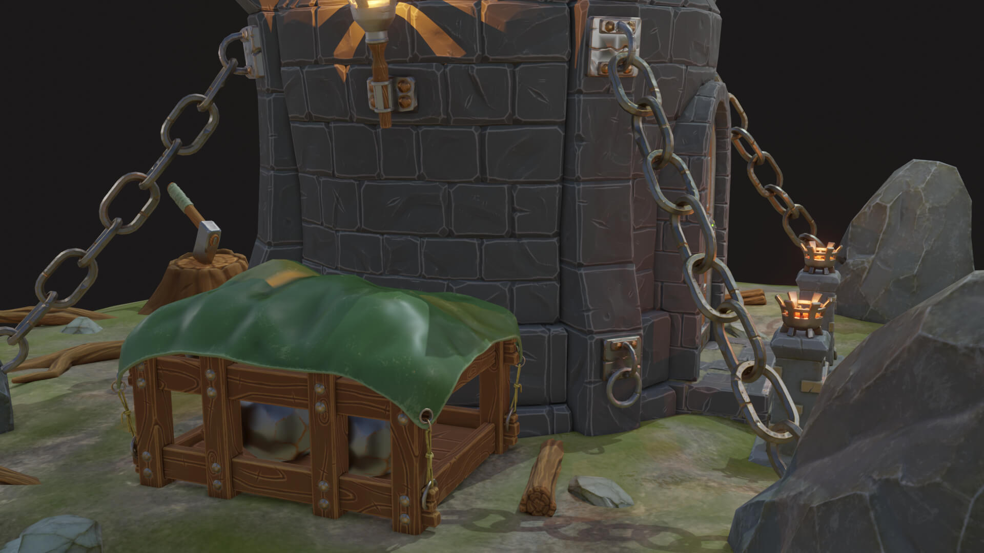 Tower Defense Constructor - 3D Model by goragent